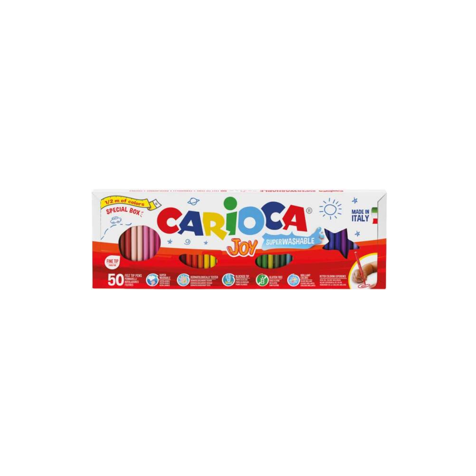 Carioca - Μαρκαδόροι Joy 50 Τμχ 41018 - Katsouris Online