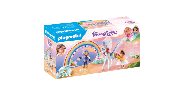 Playmobil Princess Magic - Πήγασος Και Πριγκίπισσες Του Ουράνιου Τόξου ...