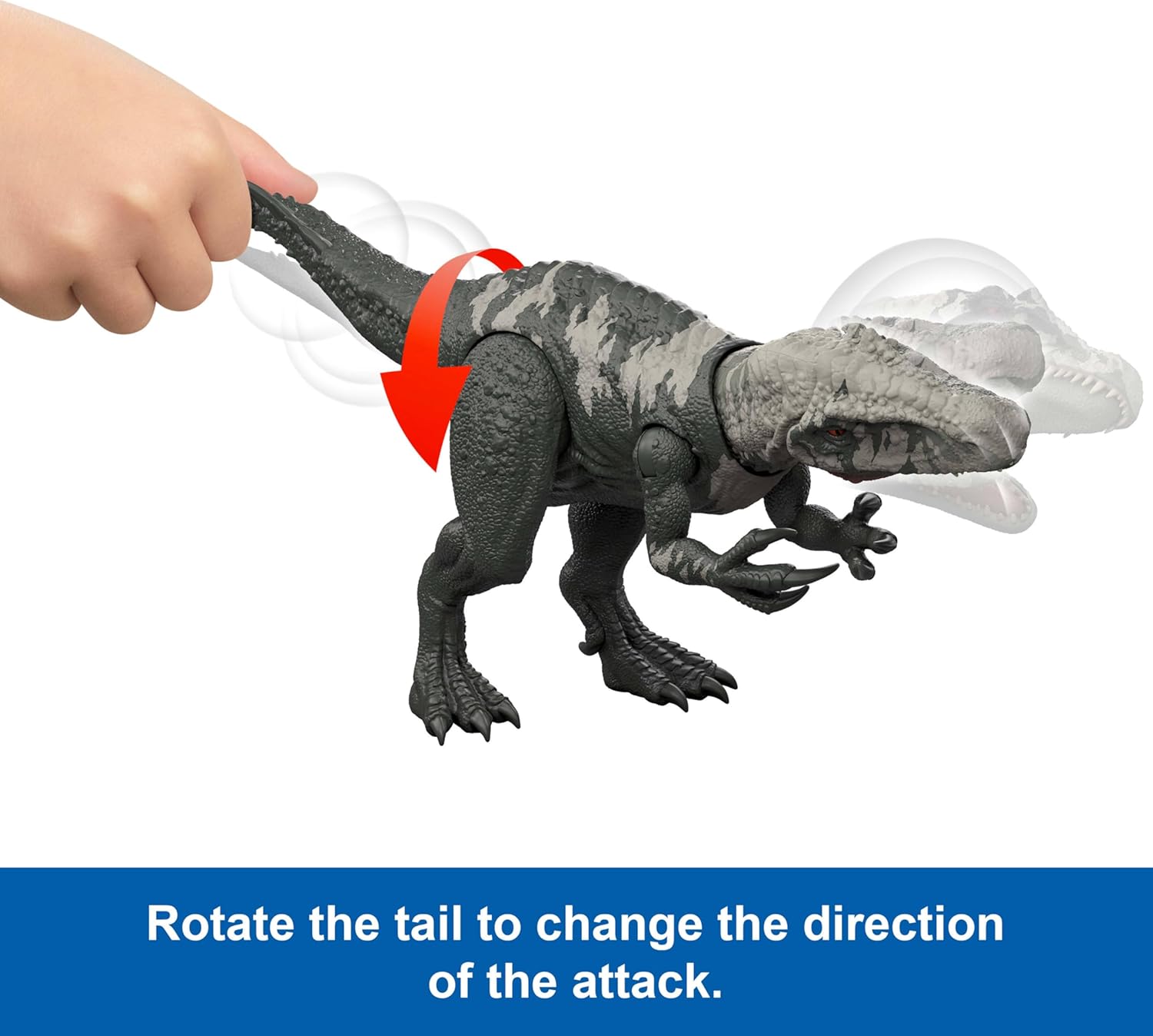 Mattel - Jurassic World Rebirth, Gigantic Thrashers, Chilantalsaurus ...