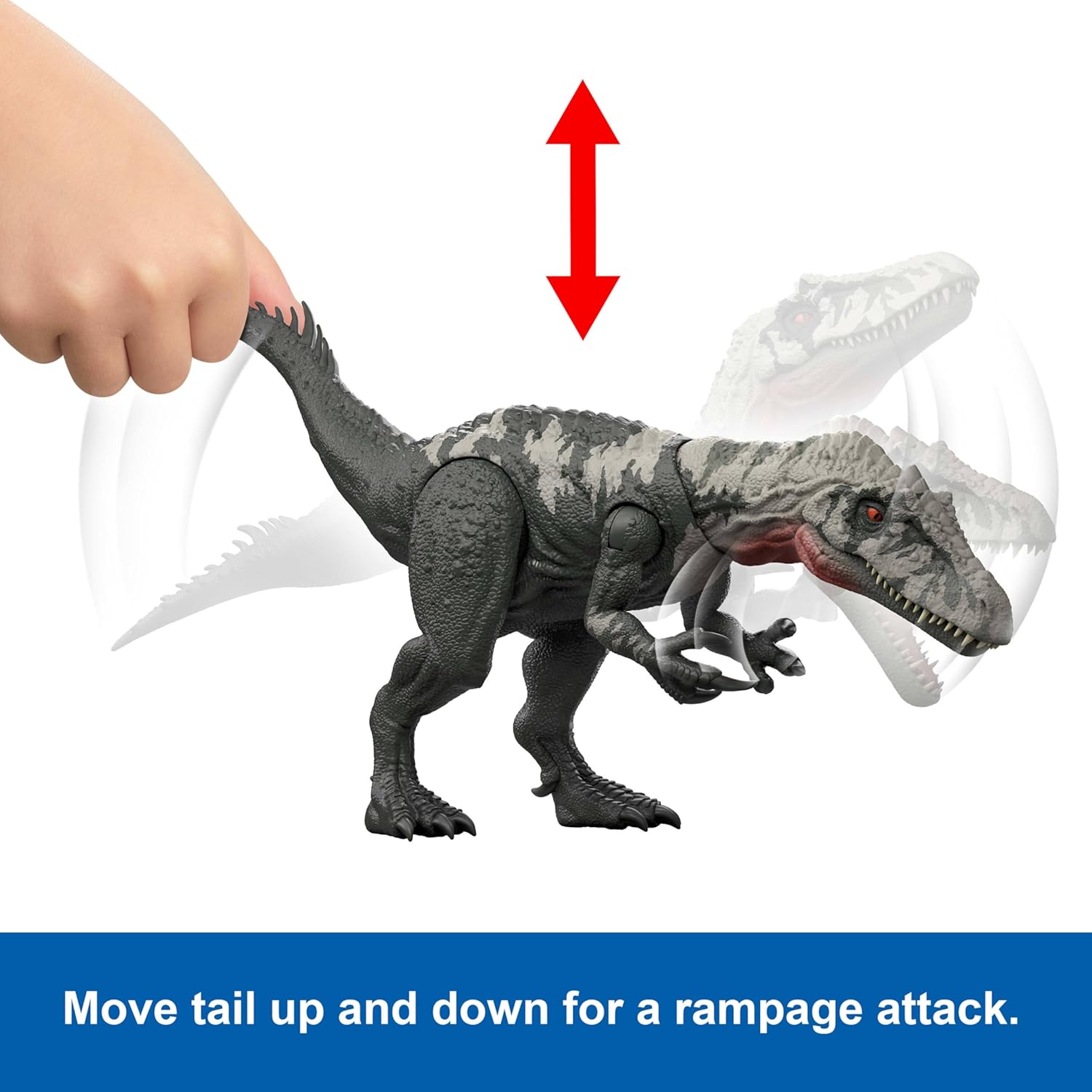 Mattel - Jurassic World Rebirth, Gigantic Thrashers, Chilantalsaurus ...
